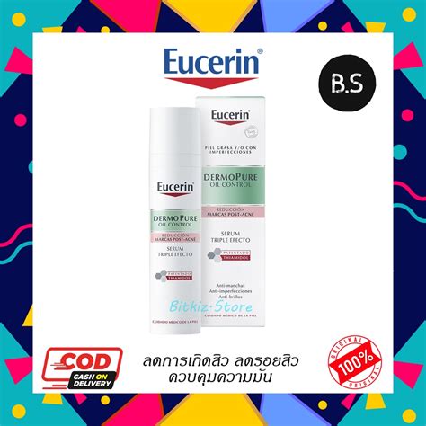 Eucerin Dermopur Triple Effect Serum Post Acne Marks Thai Name Pro Acne Solution Anti Acne Mark