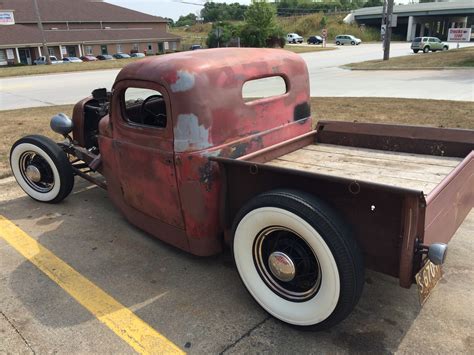 Lot Shots 1941 Chevy Truck Rat Rod With Cockshutt Tractor Grille