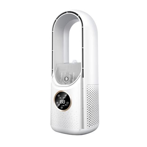 Ventilador Elétrico De Umidificação Sem Lâmina De Mesa Com Seis Engrenagens Ajustáveis Com