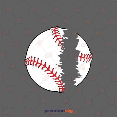 Baseball Ball Monogram Svg Premiumsvg