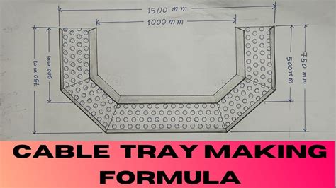 Cable Tray Making Formula Double 90 Degree Bend Formula Cable
