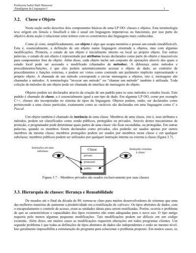 32 Classe E Objeto 33 Hierarquia De Classes Herança E