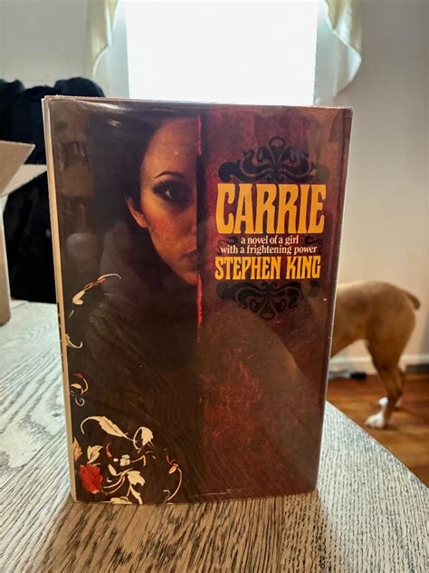 Stephen Kings Carrie Signed First Edition Second Print 7 95 Dust