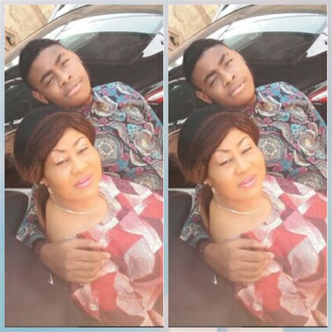 Ngozi Ezeonus Son Chidera Ezeonu Pictured Celebrities Nigeria