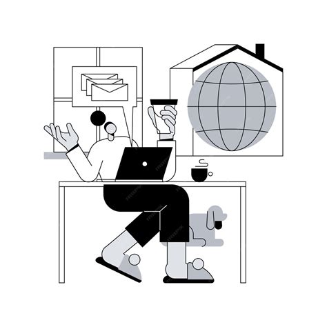 Premium Vector Self Isolation Abstract Concept Vector Illustration