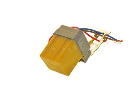 Sensor De Luz Aislado En Fondo Blanco Foto De Archivo Imagen De