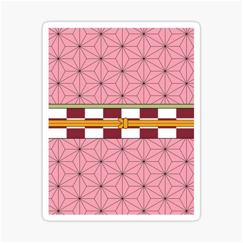 How To Draw Nezuko Kimono Pattern