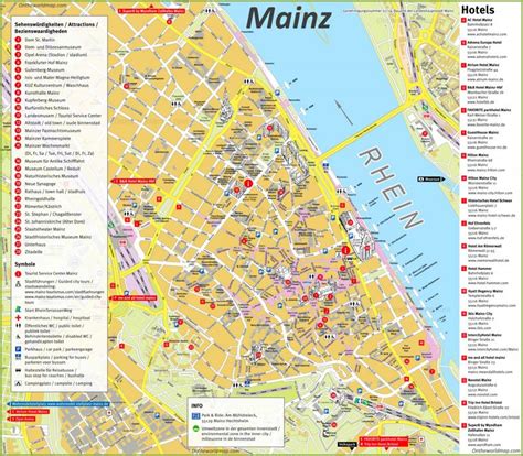 55118 Mainz Stadtplan Plz Für Mainz Mrfbk