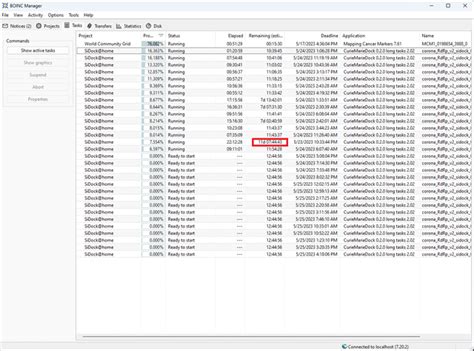 Sidock Has 11 Days For Some Work Units How Come We Got There R Boinc