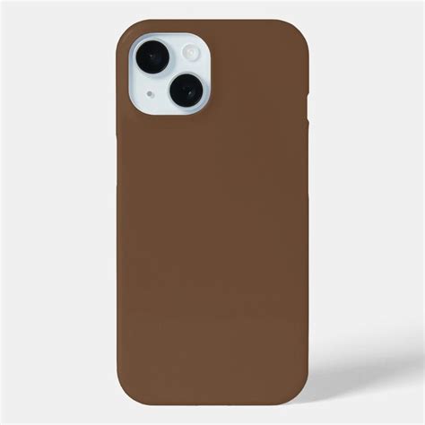 Coffee Brown Solid Color Case Mate Iphone Case Zazzle Iphone Cases