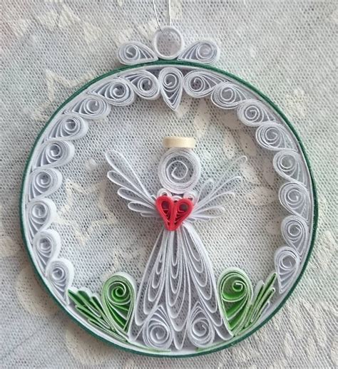 Quilling My Passion Christmas Ornaments