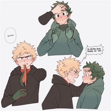 Bakudeku Katsuki Bakugou X Izuku Midoriya Bnha By Athena Avart Ig