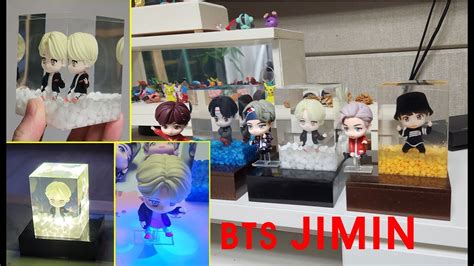 Bts 지민 피규어 언박싱부터 영구 보존까지레진아트 Youtube