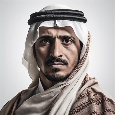Premium Ai Image Arabic Men Photo