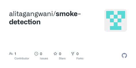 Github Alitagangwanismoke Detection
