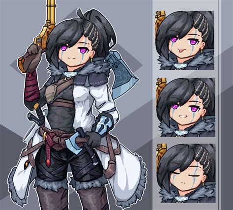 Pixel Art Of A Girl Pictures Memes And Posts On Joyreactor