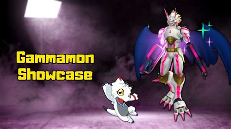 Gammamon Showcase Digimon Masters Online Youtube