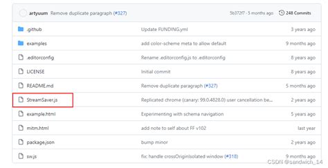 StreamSaver.js 下载视频 下载文件-CSDN博客