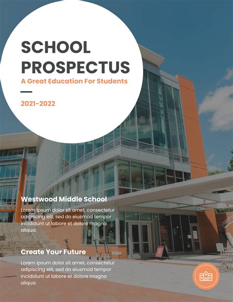 School Prospectus 2022 Prospectuses Template