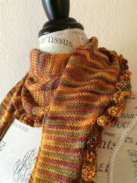 Ruffle Scarf Knitting Pattern Free Ruffle Scarf Crochet Pattern