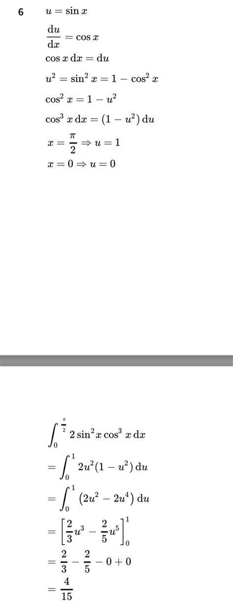 9709 P3 Further Calculus Exercise 4 Worked Solutions Maths With David