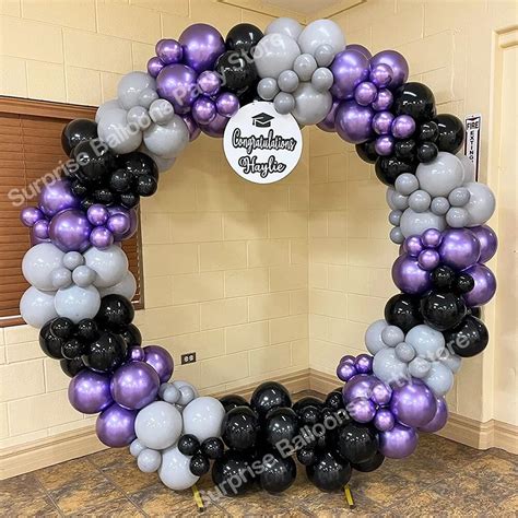 Purple And Black Party Decorations