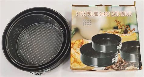 Black Tin 3 Pcs Round Shape Sade Mould Thickness Millimetre 7mm At ₹ 350 Set In New Delhi