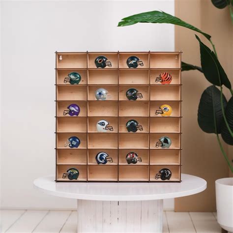 Nfl Mini Helmets Display Case Football Mini Helmet Display Mini