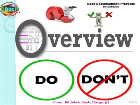 Good Documentation Practice Gdocppdf