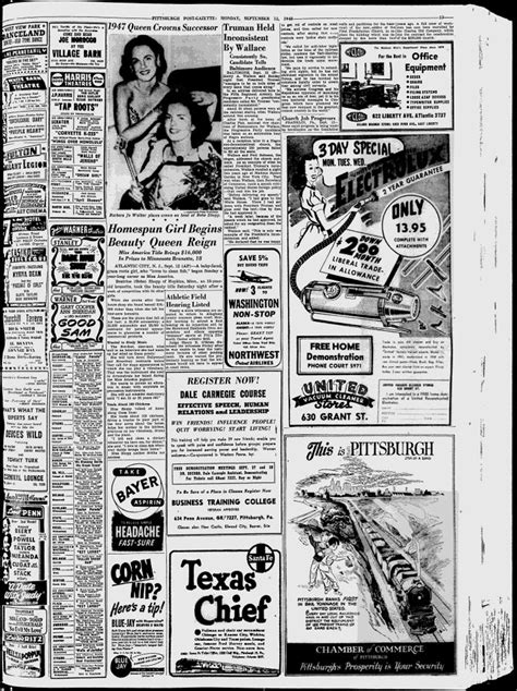 Bebe Is Crowned By Miss America 1947 Barbara Jo Walker Miss Minnesota Washington Art Archive