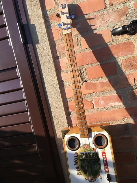 Daddy Mojo 3 Strings Cbg 2019 Cigar Box Guitar Reverb