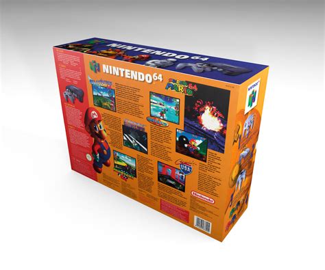 Nintendo 64 Console Box European Edition