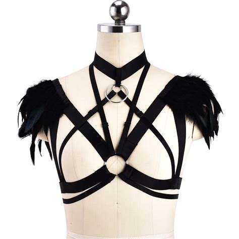 Red Sexiest Bra Extreme Bdsm Harness Lingerie Le Jour Jour