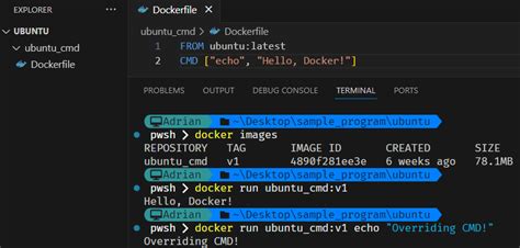 Day 23 Mastering Docker Cmd And Entrypoint Adrian Rubico Blog