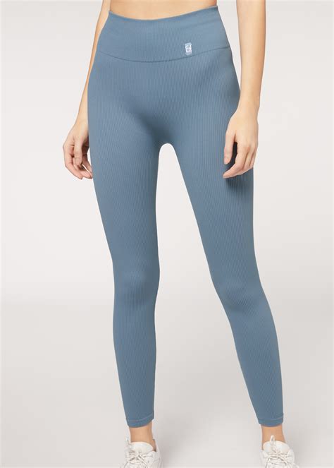 Sportliche Leggings Aus Seamless Feinrippgewebe Leggings Calzedonia