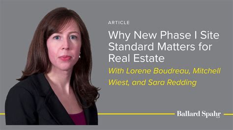 Do You Know Why The New Phase I Standard Matters For Real Estate Read The Article Lorene