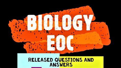 Cracking The Biology Eoc Review Packet Answers And Tips For Success In 2025