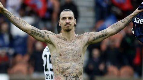 Zlatan Ibrahimovic Tattoos