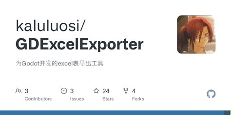 Github Kaluluosi Gdexcelexporter Godot Excel