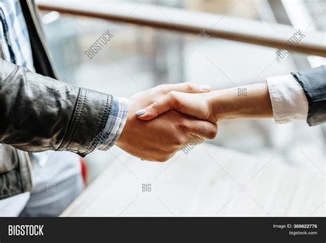 Professional Handshake Woman