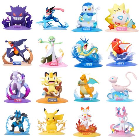 30 Phong Cách Funism Chính Hãng Pokemon Nhân Vật Pikachu Mewtwo Hình