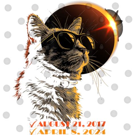 Solar Eclipse Twice In Lifetime 2024 Solar Eclipse Cats Ts Bibs Sold