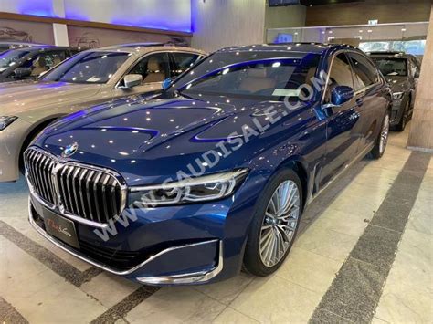 2022 بي ام دبليو الفئة السابعة 730 إل أي 2022 مستعملة لون ازرق للبيع Saudi Sale سعودي سيل