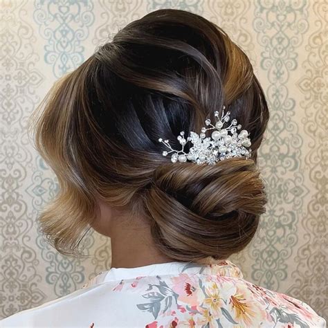 Low Bun Wedding Guest Hair 60 Photos