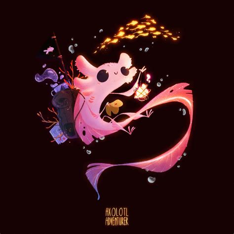 7 Axolotl Ideas Cute Art Character Art Axolotl