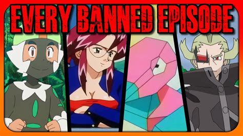 Banned Pokemon Episodes List Of Banned Episodes Of Pokémon The Series