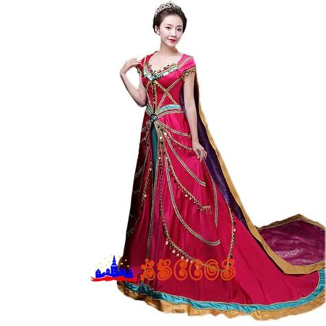 Aladdin Princess Jasmine Cosplay Costume Abccosplay
