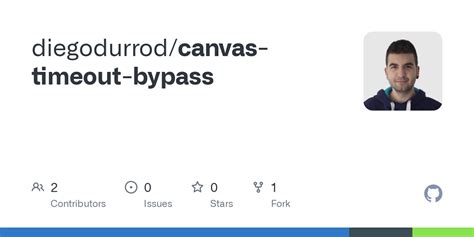 Github Diegodurrod Canvas Timeout Bypass