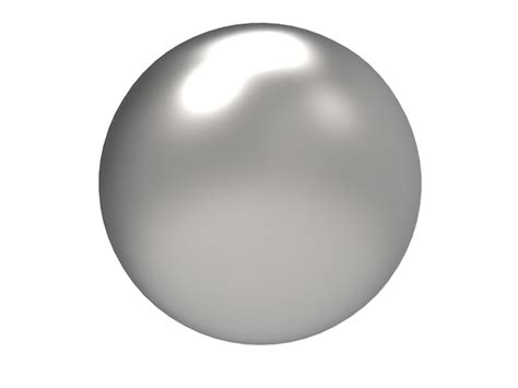 Premium Photo Silver Glossy Sphere 3d Render