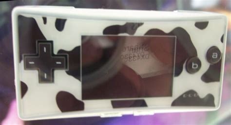 Nintendo Game Boy Micro Black Color Faceplate Consolevariations
